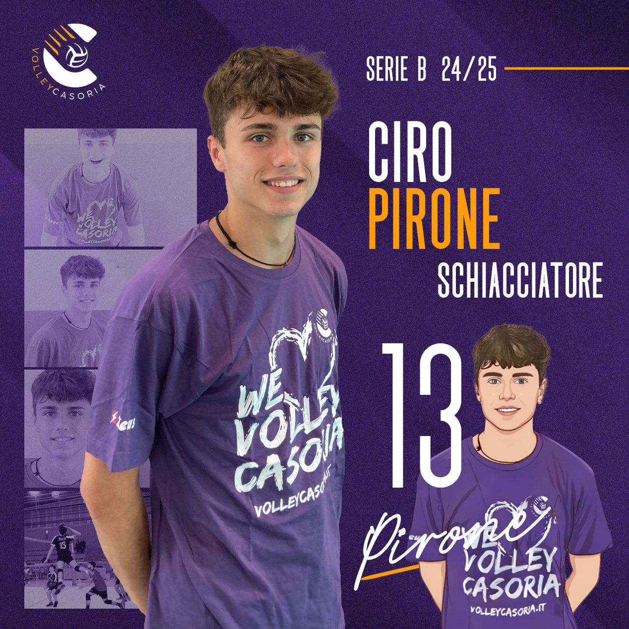 Serie B 24/25 - Ufficiale l'arrivo di Ciro Pirone | Volley Casoria